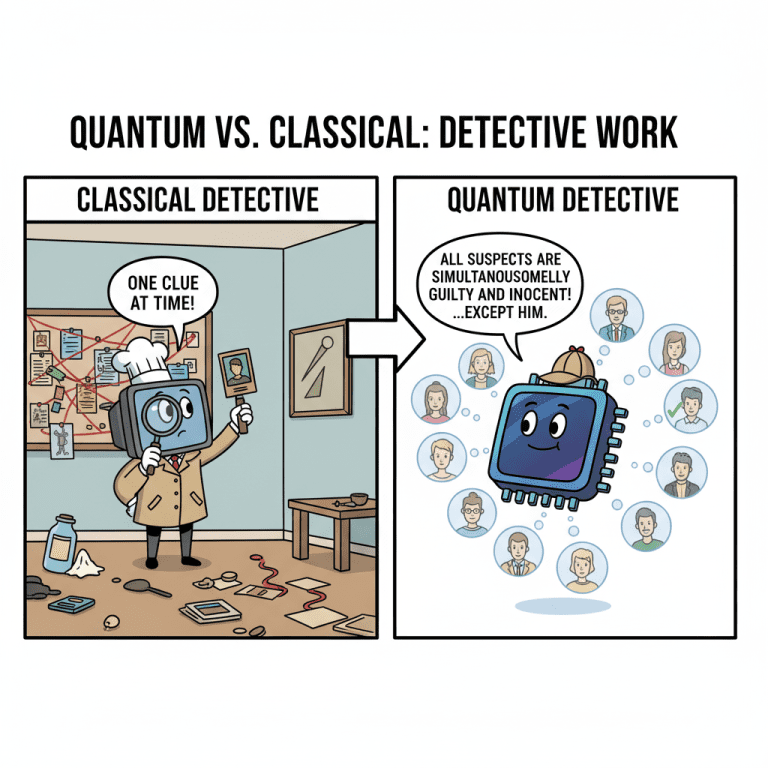 Quantum vs. Classical: A Comic Exploration of Computational Power ...